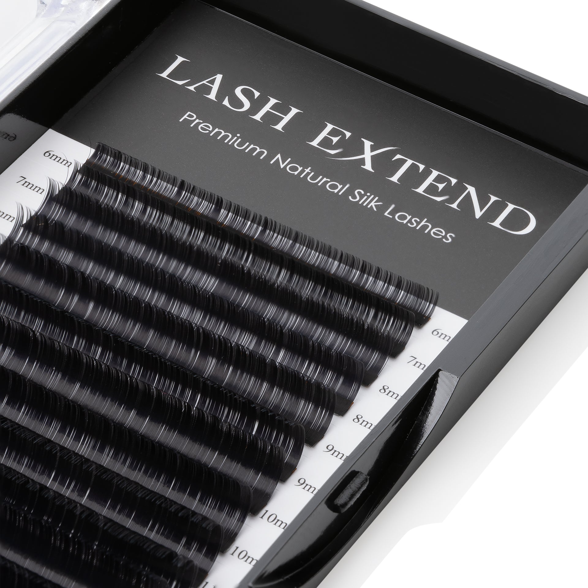 Premium Natural Silk lash M curl – LASH EXTEND