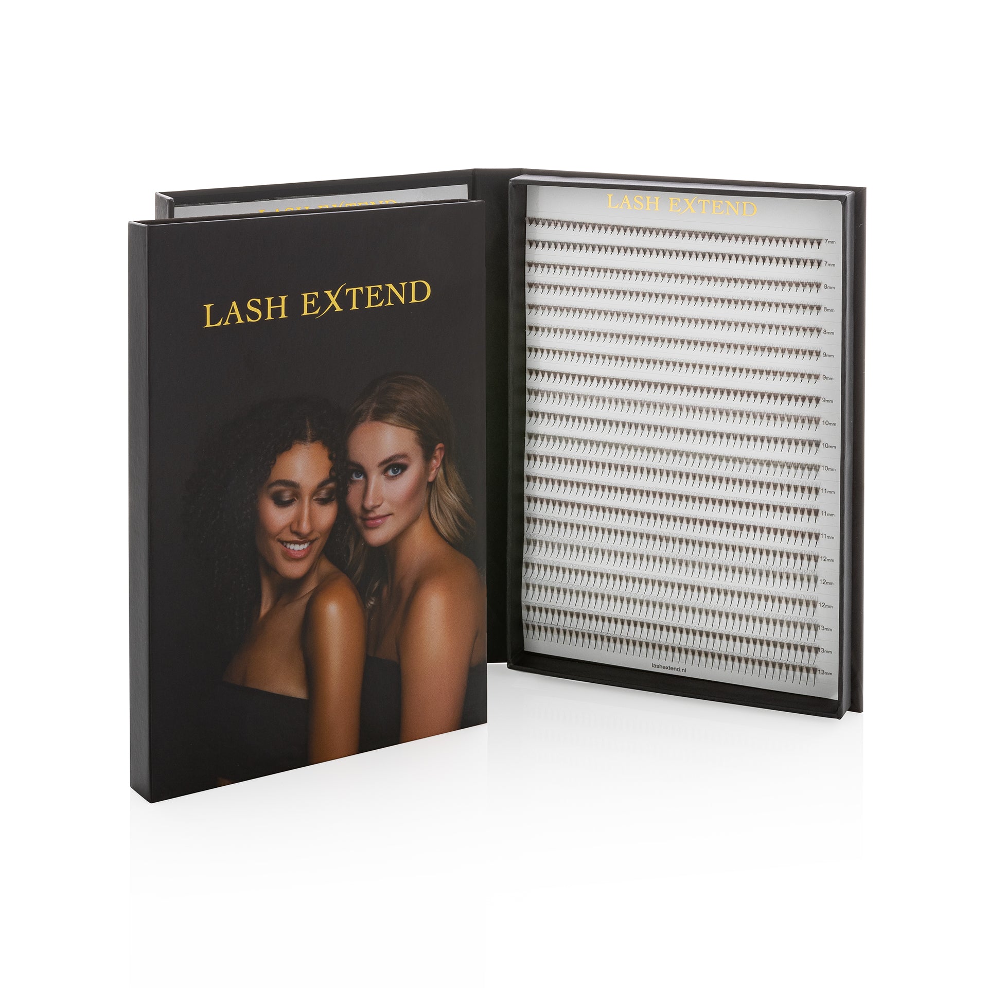 XXL Box - Black Density Narrow Fans - D – LASH EXTEND